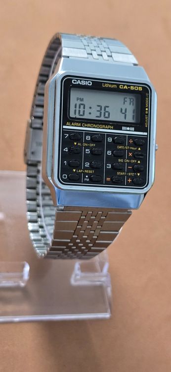 CASIO Lithium CA-505 ALARM DIGITAL CHRONOGRAPH (Gebraucht) in Rorschach für CHF 96 – mit ...