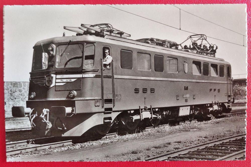 Ae 6/6 Erstfahrt ; Elektrische Lokomotive ; SBB (Gebraucht) in St-Légier-Chiésaz für CHF 9 – mit ...
