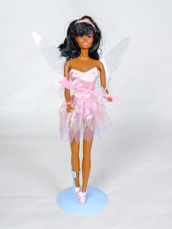Barbie Fee Fairy mit Flügel Afroamerikanisch Mattel (Gebraucht) in ...