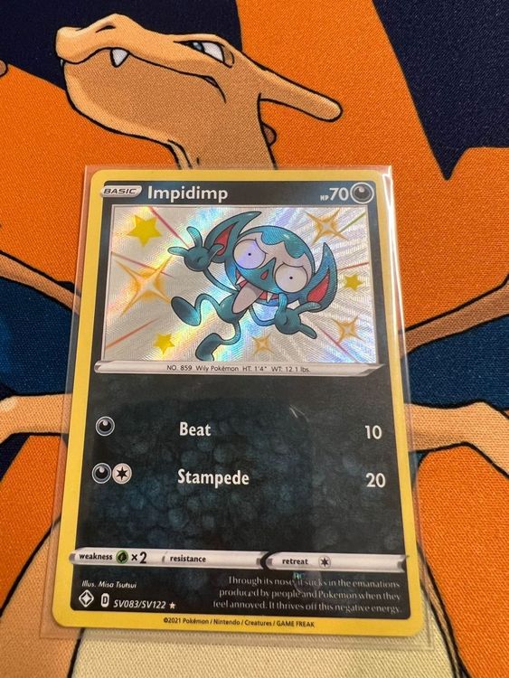 Pokemon - Impidimp (SHF SV83) - Shiny (Neu (gemäss Beschreibung)) in ...