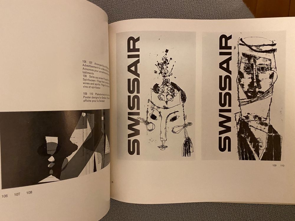 Kurt Wirth Zeichnung wann wie Grafik Werbung Typografie 1965 (Gebraucht ...