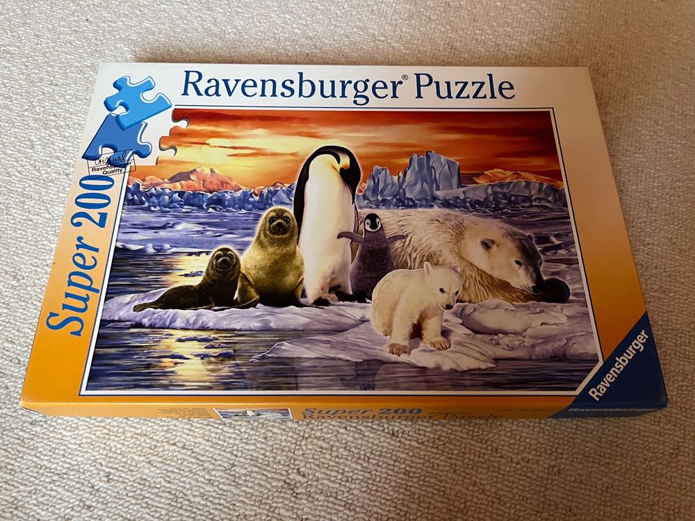 Pizzle Eisbär, Pingu, Robbe 200 Teile (Gebraucht) in Rünenberg für CHF ...
