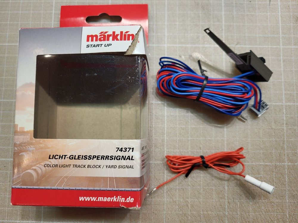 Märklin Start-up 74371 Licht-Gleissperrsignal H0 (Neu (gemäss Beschreibung)) in Weinfelden für ...