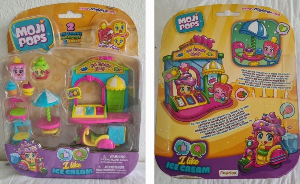 Spielset MOJI POPS "I LIKE ICE CREAM" (Neu und originalverpackt) in ...