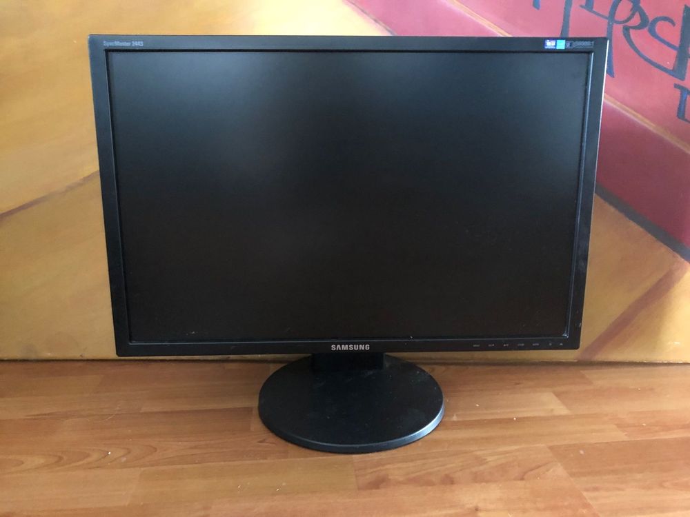 Samsung Monitor Syncmaster 2443 | 24Zoll | Schwarz (Gebraucht) in ...