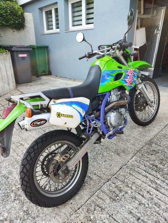 Kawasaki KLX 650 (Gebraucht) in Rudolfstetten für CHF 930 – nur Abholung auf Ricardo kaufen