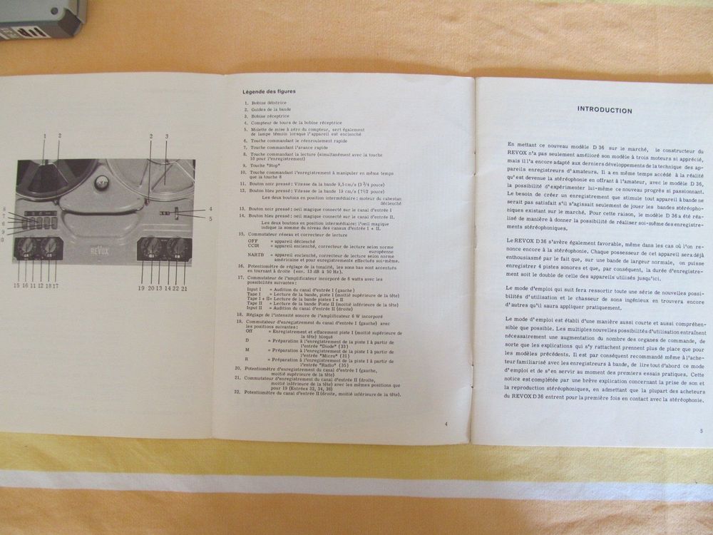 Tonbandgerät Revox D36 | Kaufen auf Ricardo