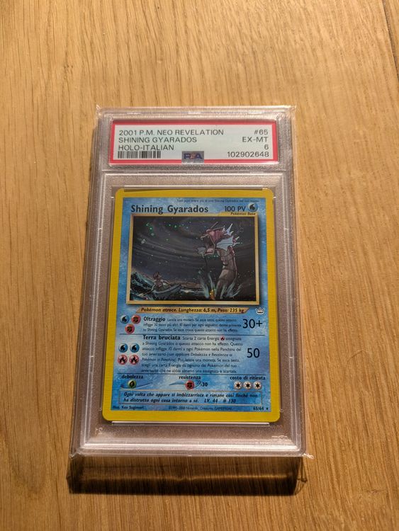 2001 Pokemon Neo Revelation Shining Gyarados - Holo PSA 6 | Kaufen auf Ricardo