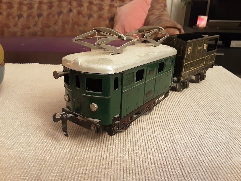 Tinplate 0 Guage E- Buco Lokomotiv & Bremswagen & gleise (Gebraucht) in ...