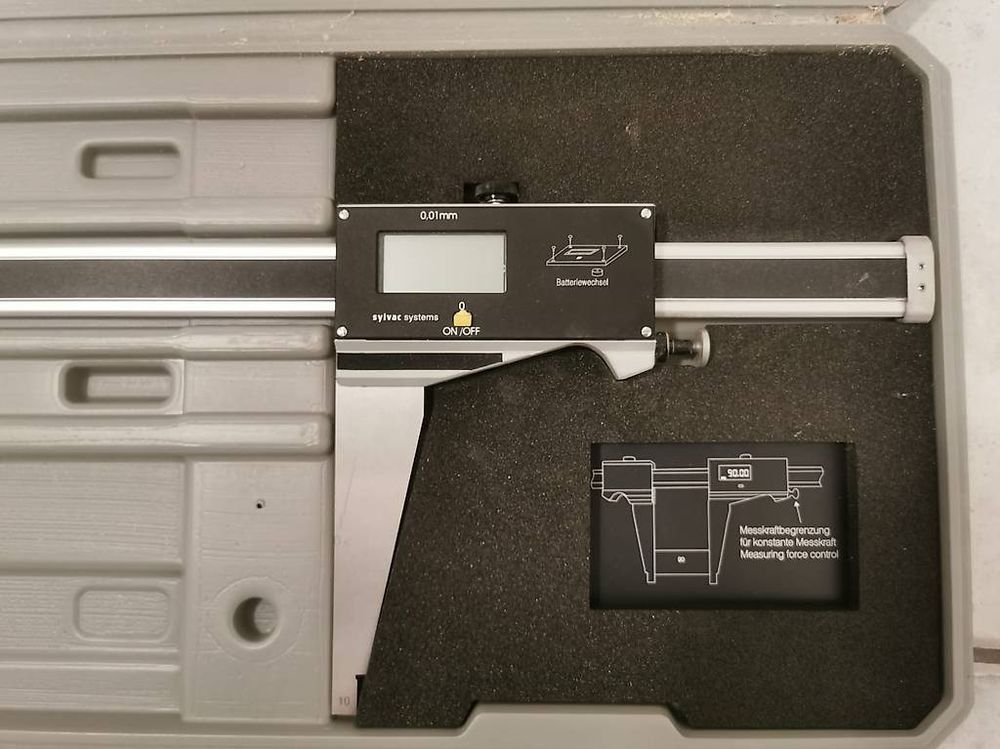 Sylvac Werkstattmessschieber 1000mm Digital Schieblehre Mess (Neu (gemäss Beschreibung)) in ...