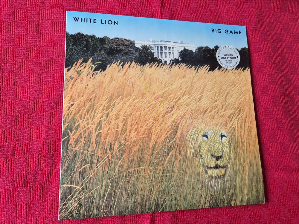 White Lion - Big Game LP, Limited Edition, Top Zustand! (Gebraucht) in ...