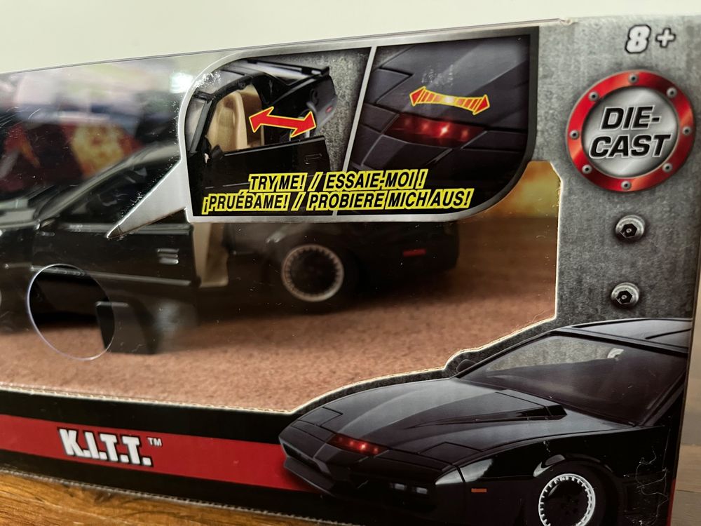 KNIGHT RIDER KITT Automodell Pontiac Trans AM 1/24 mit Licht (Gebraucht ...