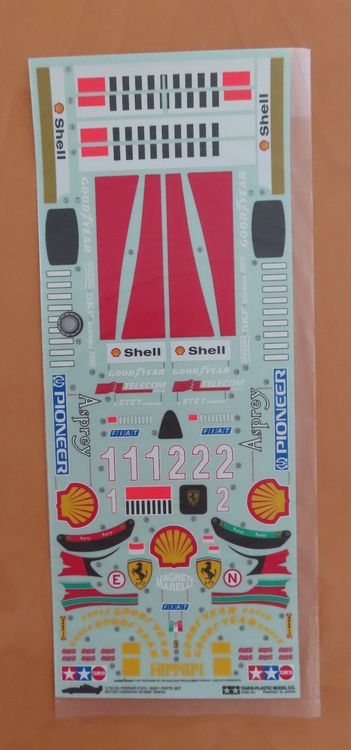 Tamiya RC Decal 50722 Ferrari F310 / 1996 (Neu und originalverpackt) in ...