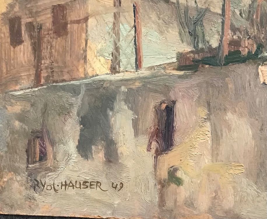 Renée Yolande HAUSER (1919-2008) Gemälde Signiert (Gebraucht) in Root ...