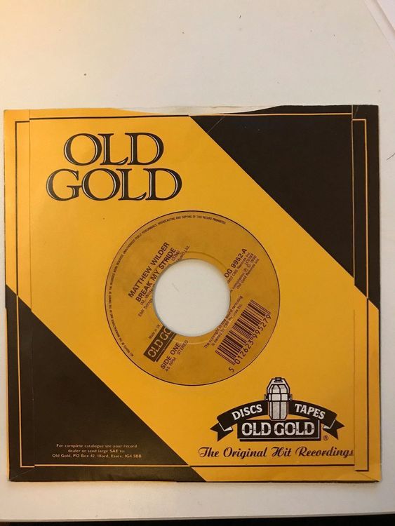 Matthew Wilder / Owen Paul (Single) (Gebraucht) in Zürich für CHF 3 ...