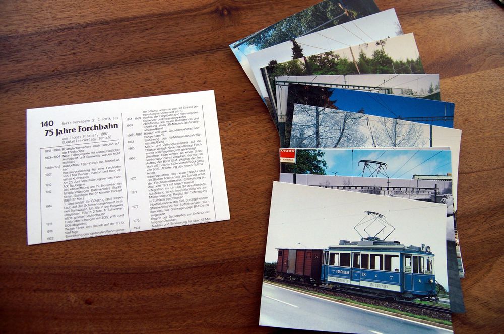 140 Forchbahn 3 - Ernst B. Leutwiler - AK-Serie | Kaufen auf Ricardo