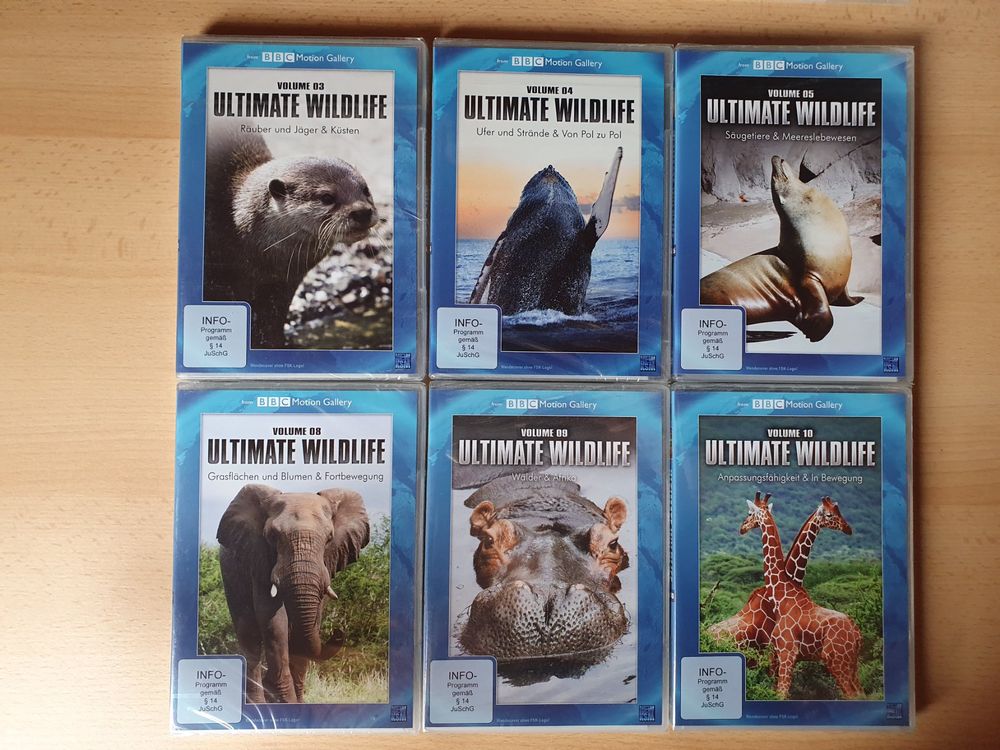 6 DVD BBC Ultimate Wildlife - Tiere (Gebraucht) in St. Margarethen TG ...