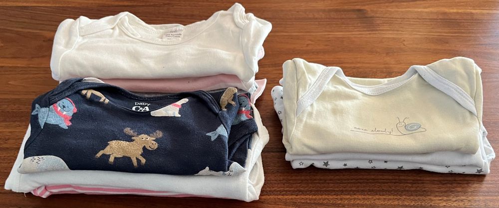 Baby Body-Set Gr. 74/80 (Total 11 Teilig) (Gebraucht) in Oberägeri für ...