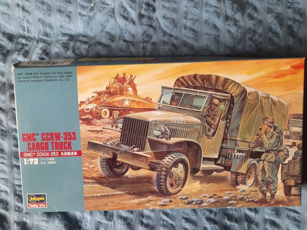GMC CCKW-353 Cargo Truck 1:72 HASEGAWA Modell | Kaufen auf Ricardo