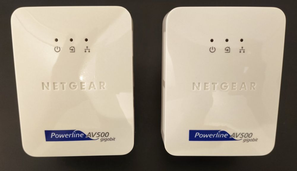 🔥 NETGEAR POWERLINE AV500 Gigabit Adapter 2x 🔥 (Gebraucht) in Höri für ...