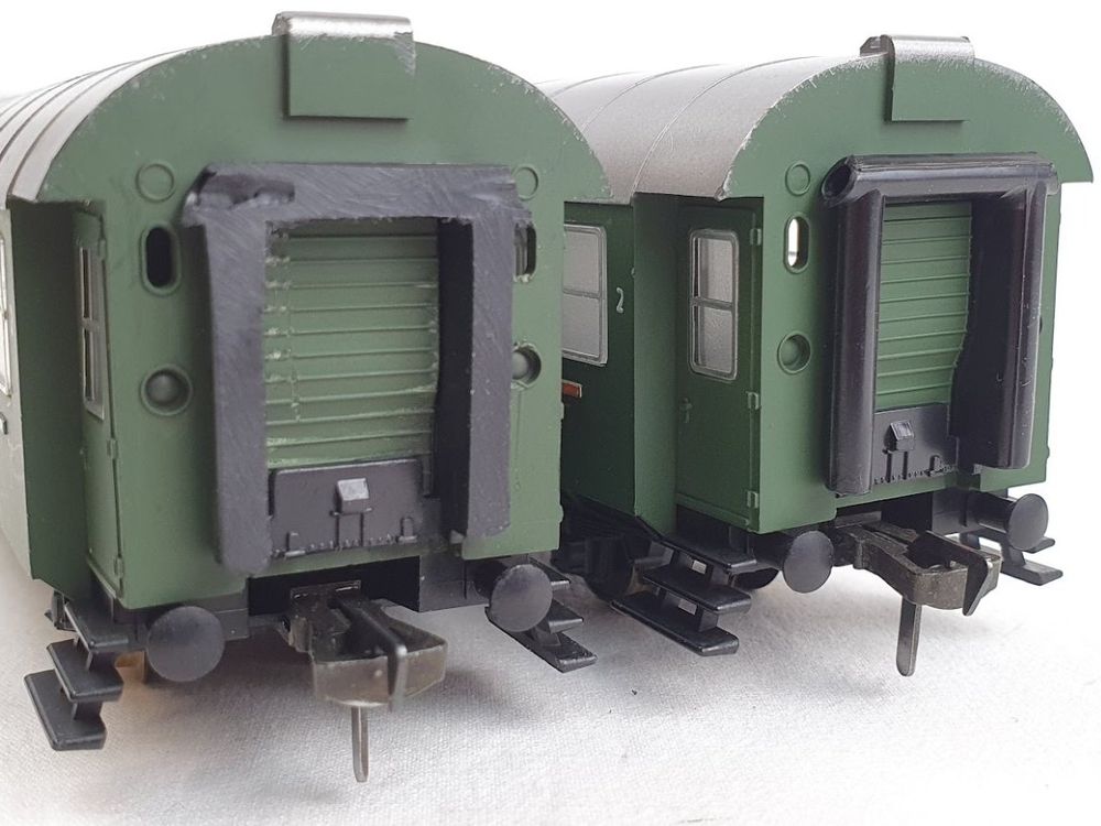 Fleischmann 5091 DB Umbauwagen 2. Kl. Set a 2 Wagen | Acheter sur Ricardo