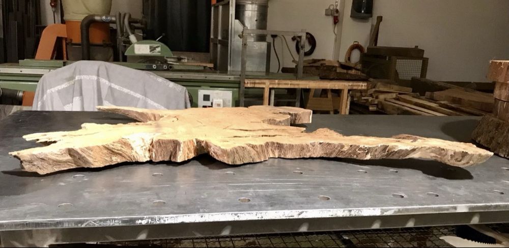 Eiche, Baumscheibe, Wurzelscheibe, Massivholz, Holz, Tisch (Neu (gemäss Beschreibung)) in Meggen ...