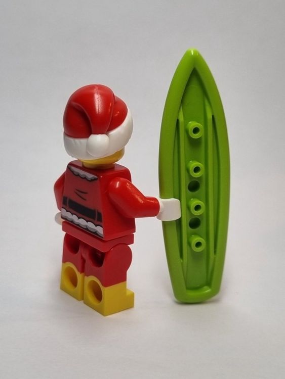 LEGO BAM Late 2024 Surfer Mr. Claus with Christmas Surfboard (Neu ...