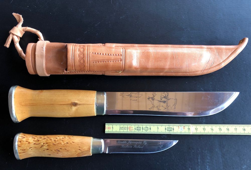 30cm! Doppel-Finnenmesser, Puukko, Iisakki Järvenpää | Kaufen auf Ricardo