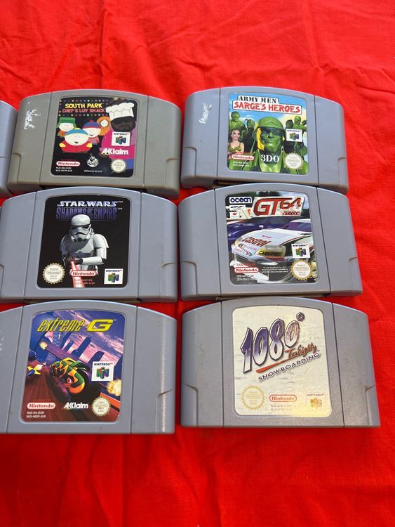 9 Nintendo N64 Games | Kaufen auf Ricardo