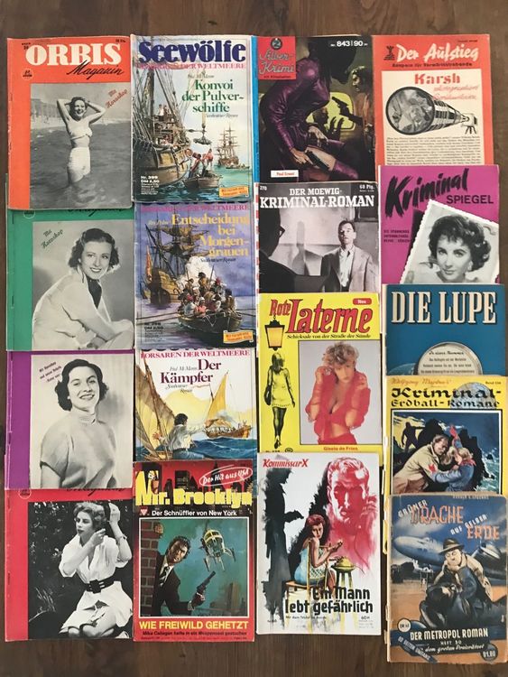 Alte Romane & Magazine Sammlung (Gebraucht) in für CHF 10 – mit ...