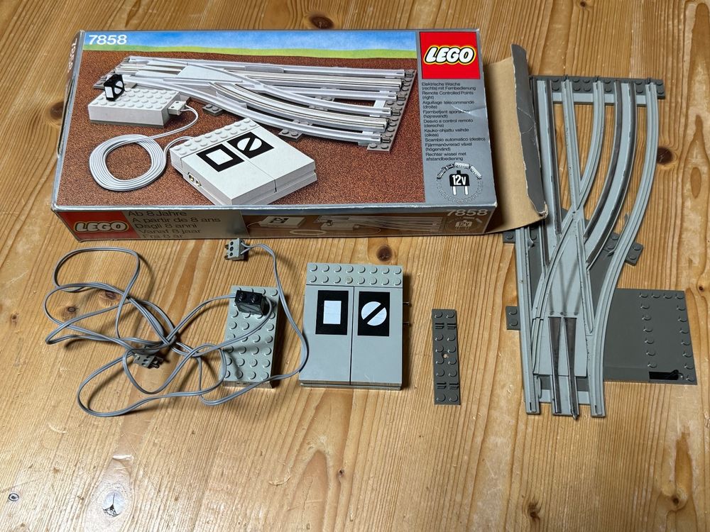 Lego 12 Volt Eisenbahn Weiche 7858 | Kaufen auf Ricardo