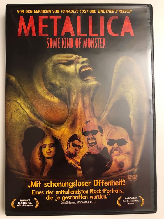 DVD Musik Rock Porträt METALLICA Some Kind of Monster (Gebraucht) in ...