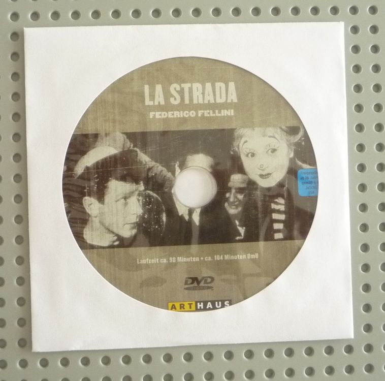 La Strada (ohne Hülle! nur DVD-Disc!) Federico Fellini (Gebraucht) in ...