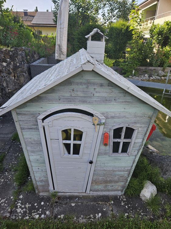 Wunderschone Spielhaus Garten Gebraucht Bild