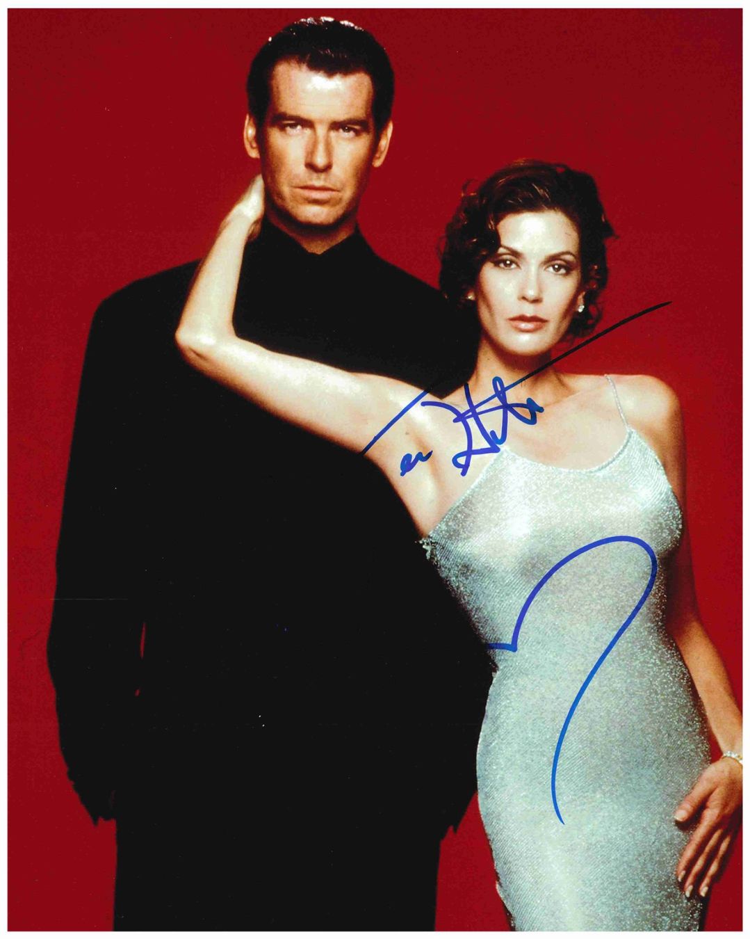 JAMES BOND 007 (CAST) - handsigniert Grossfoto (20x25cm) COA (Gebraucht ...