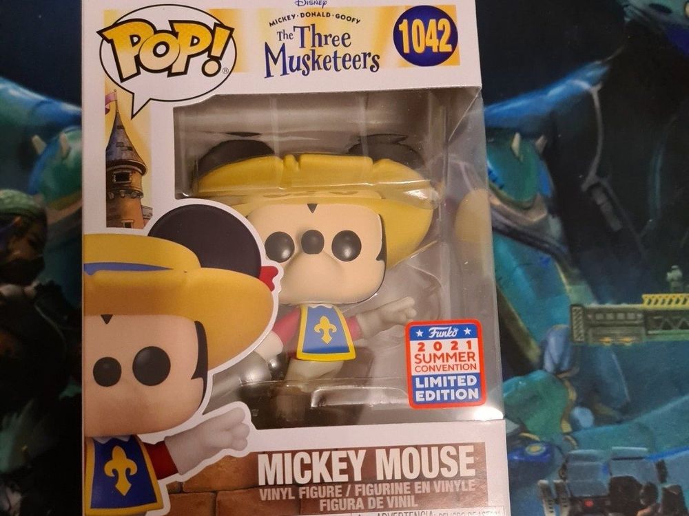 Funko Pop - Mickey Mouse - Three Musketeers -SC 2021 limited (Neuf avec ...