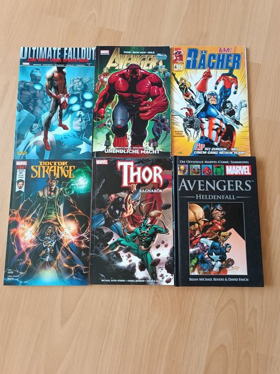 Marvel Comic Set, 6 Stück, deutsch (Gebraucht) in Eschenz für CHF 1 ...