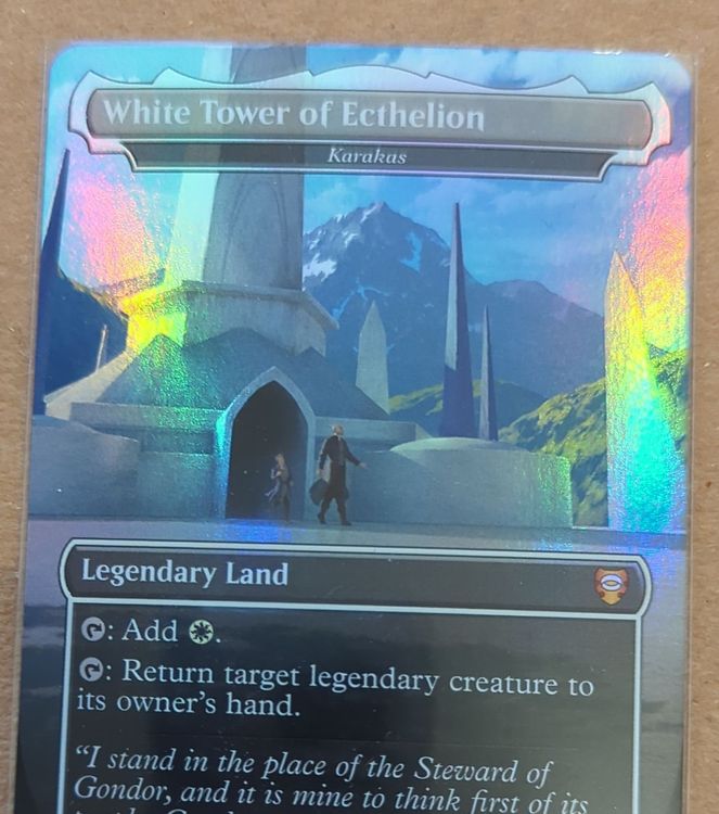 MTG White Tower of Ecthelion (Karakas) Foil LotR Extras | Kaufen auf ...