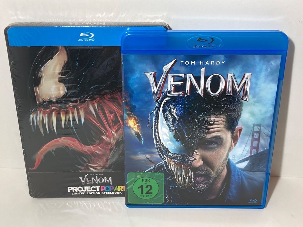 Venom Blu Ray Popart Steelbook OVP | Kaufen auf Ricardo
