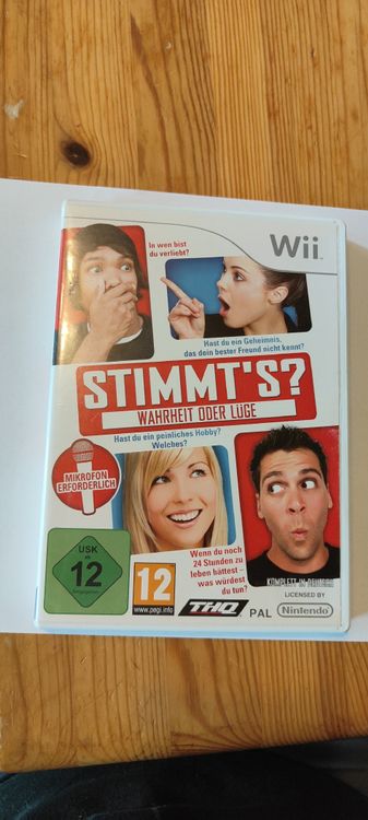Wii Spiel "Stimmt's? Wahrheit oder Lüge" (Gebraucht) in Neerach für CHF ...