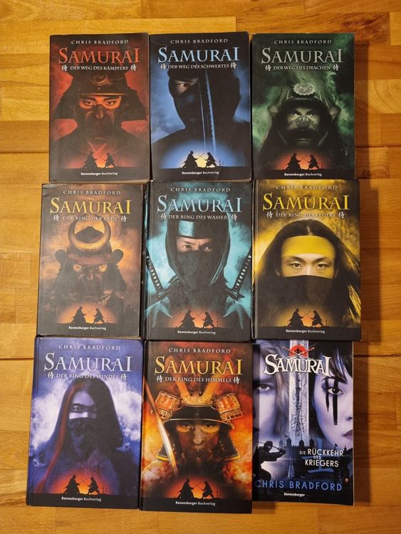 Samurai - Chris Bradford - alle 9 Bücher (Gebraucht) in Winterthur für ...