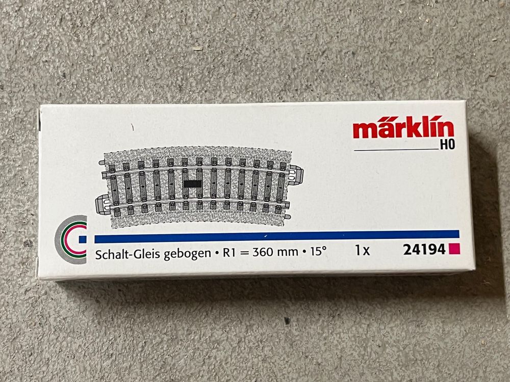 Märklin H0 24194 Neu (Neu und originalverpackt) in Geroldswil für CHF 9 – mit Lieferung auf ...