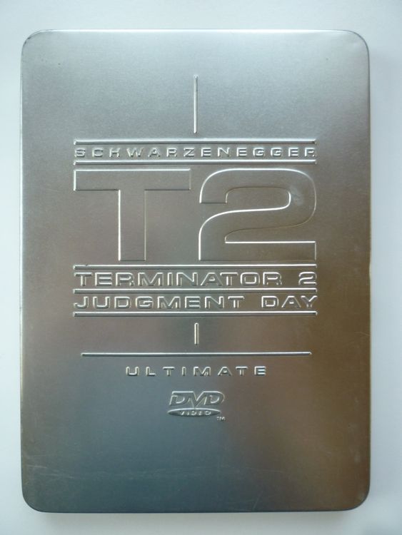 Terminator 2 T2 Steelbook (1991) Arnold Schwarzenegger 2 DVD | Kaufen ...