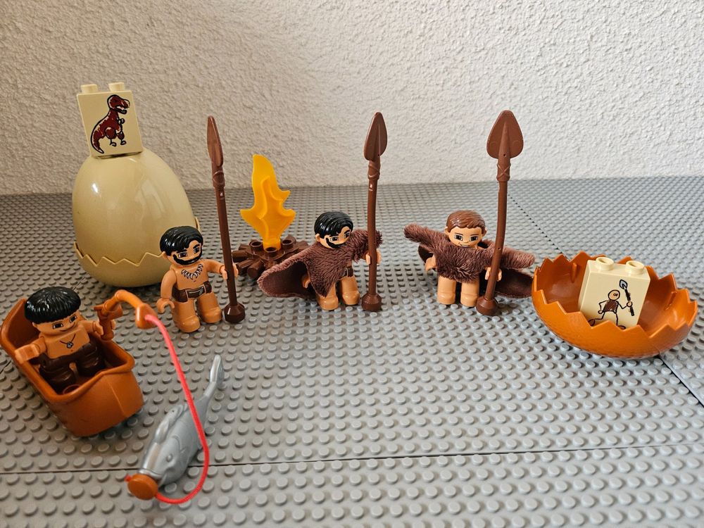 Lego Duplo Ureinwohner, Indianer, Phalbauer, Dinosaurier-Ei | Kaufen ...