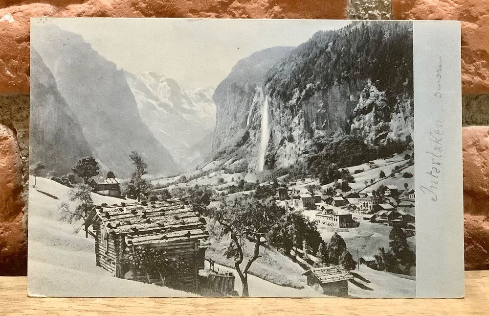 1911 - Antike AK - LAUTERBRUNNEN mit Staubbach (Gebraucht) in Root für CHF 1 – mit Lieferung auf ...