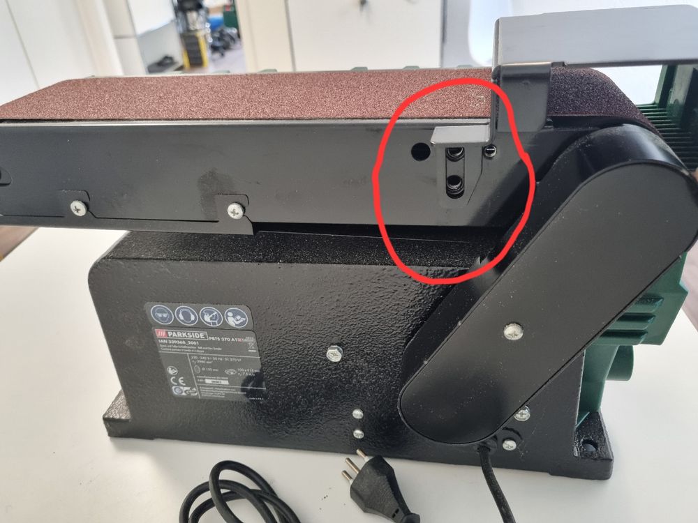 Parkside Band- und Tellerschleifer PBTS 370 A1 | Kaufen auf Ricardo