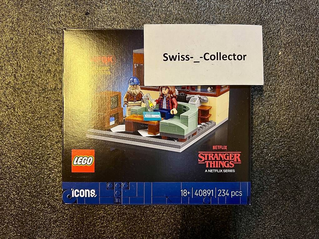 Lego Icons 40891 Stranger Things: Die WSQK Radio Station (Neu und ...