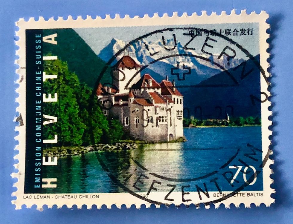 Nr.959 mit Stempel Schloss Chillon 1998 Luzern | Kaufen auf Ricardo