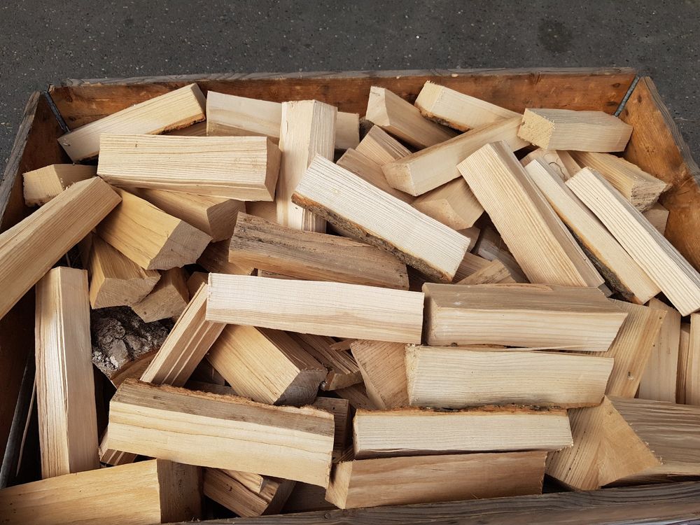 Hartholz, Esche, etwas Buche, 33 cm Schittli (Neu (gemäss Beschreibung ...