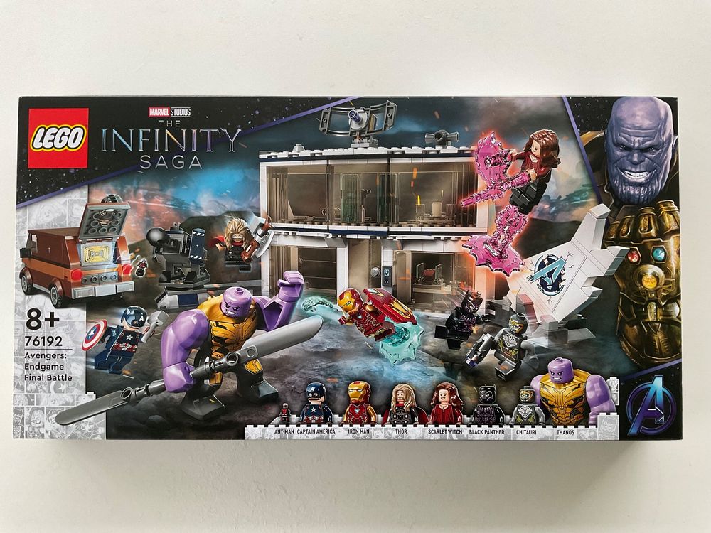Lego 76192 Super Heroes Marvel Avengers Endgame Final Battle (Neu und ...